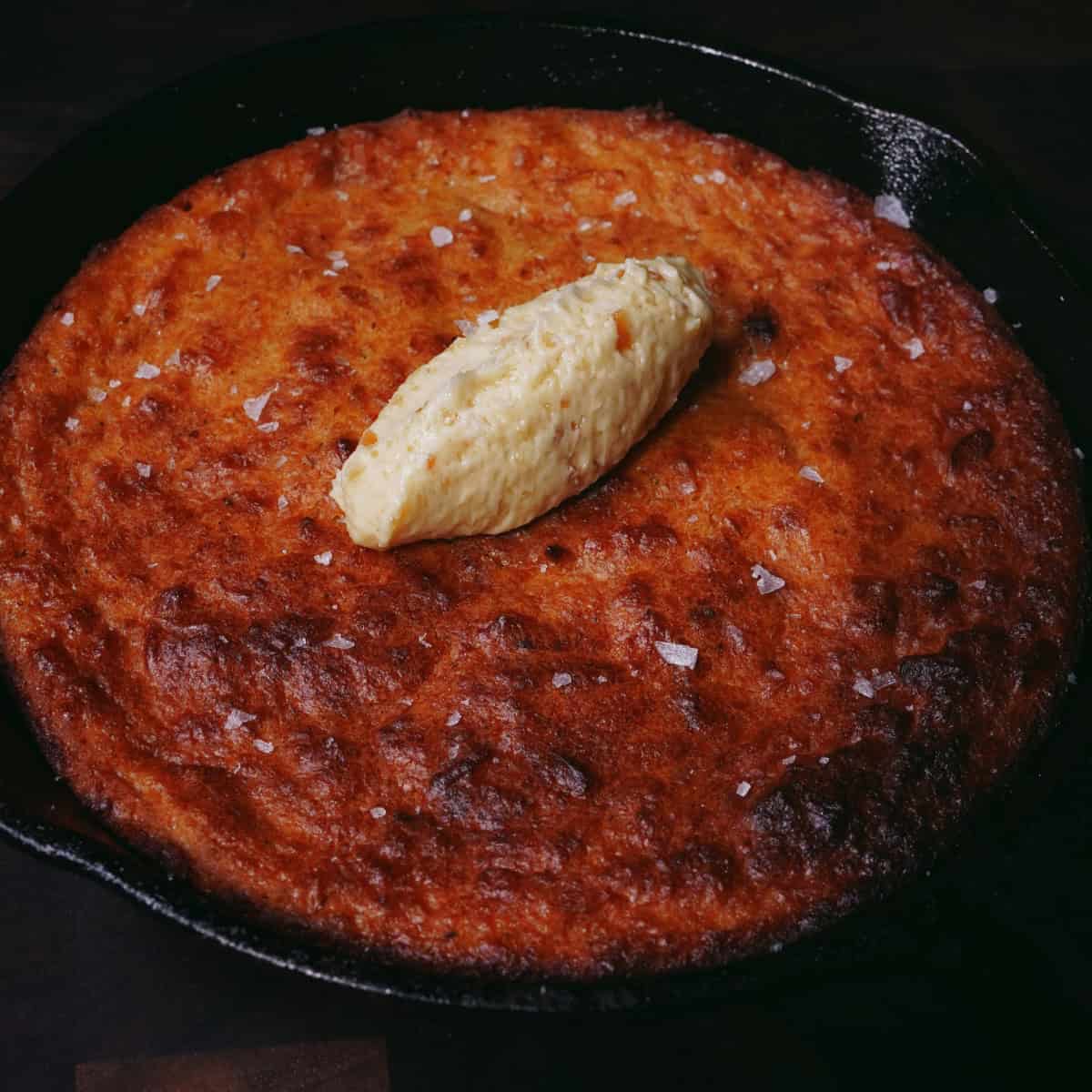 Fresh Corn “Cornbread” with Miso Honey Glaze - This Guy Cooks